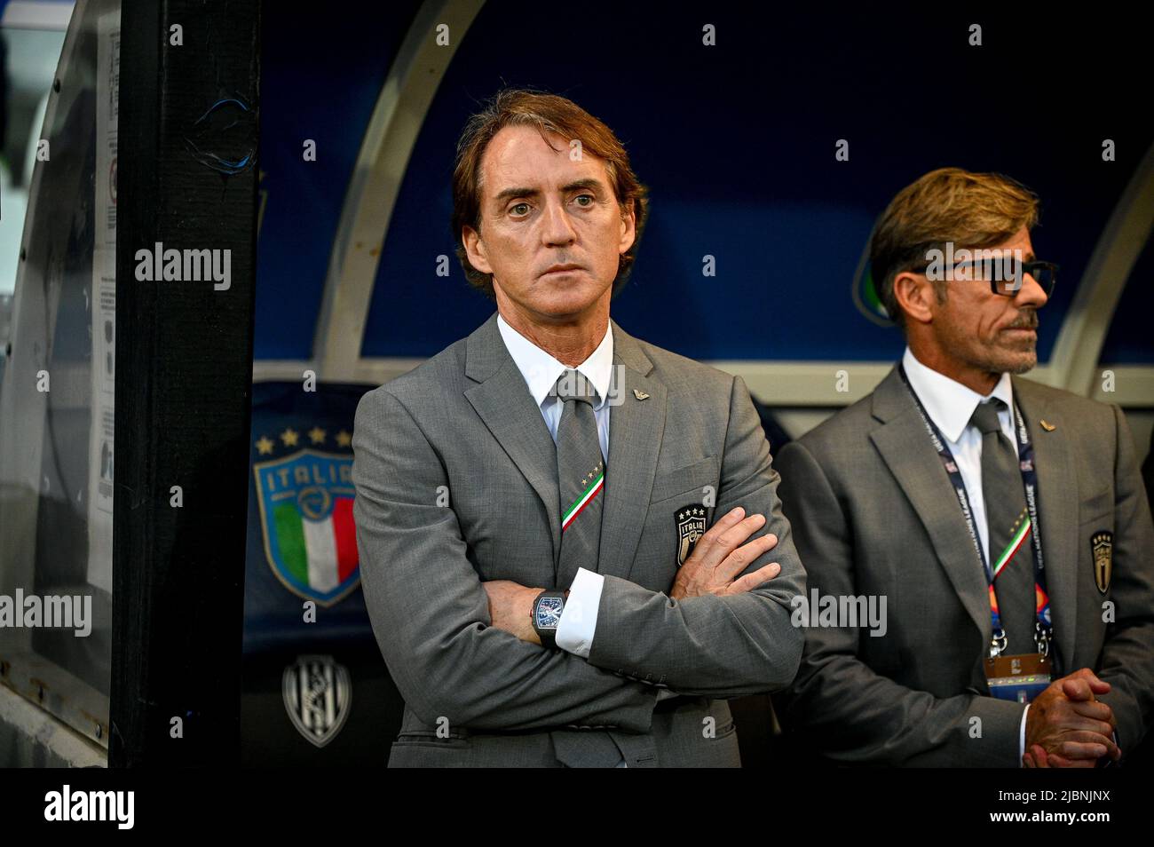 Dino Manuzzi stadium, Cesena, Italy, June 07, 2022, Italy's head coach ...