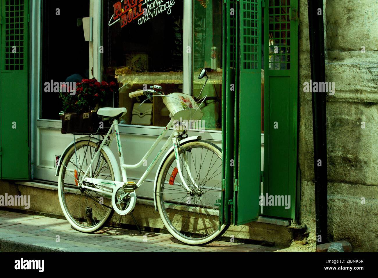 Old vintage bike on hi-res stock photography and images - Alamy