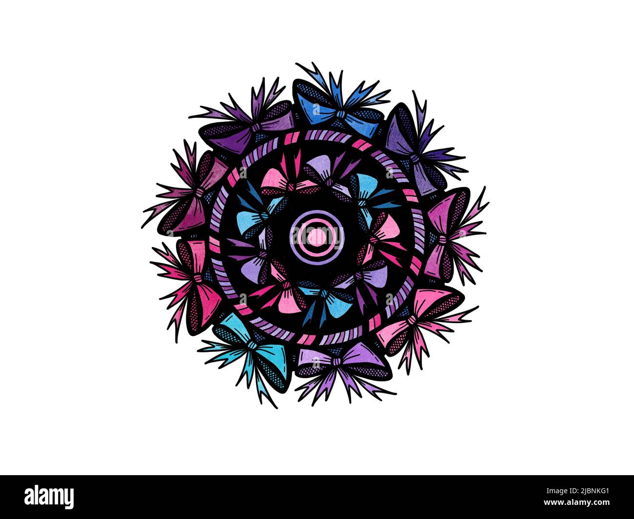 Colorful ornament Cut Out Stock Images & Pictures - Alamy