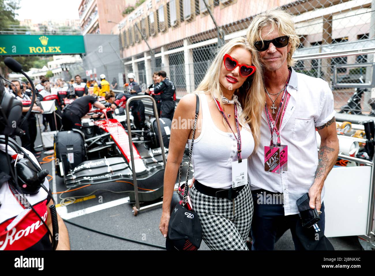 Monte-Carlo, Monaco. 29th May, 2022. Duff McKagan (Guns n' Roses) with ...