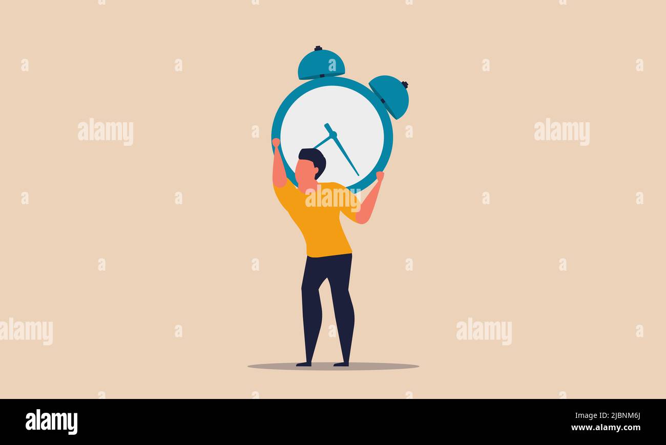 Overtime frustration Stock Vector Images - Alamy