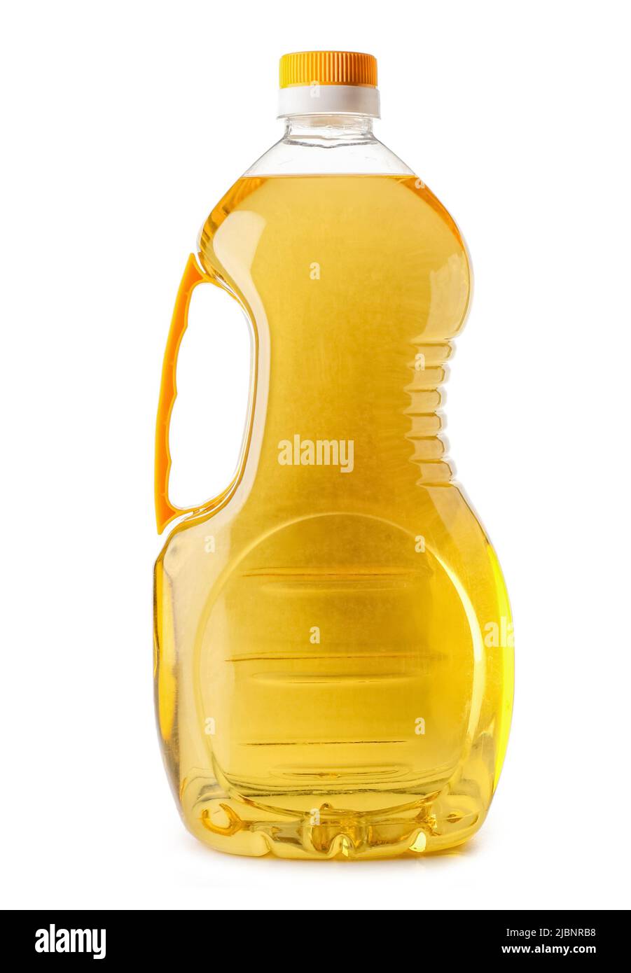 Bottle of oil on white background Stock Photo - Alamy