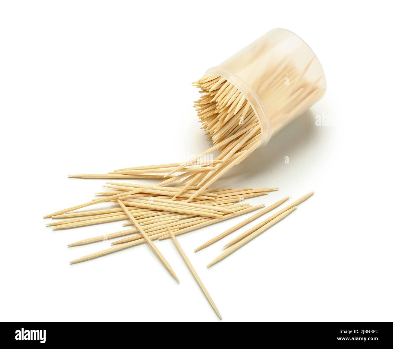 Box with toothpicks on white background Stock Photo - Alamy