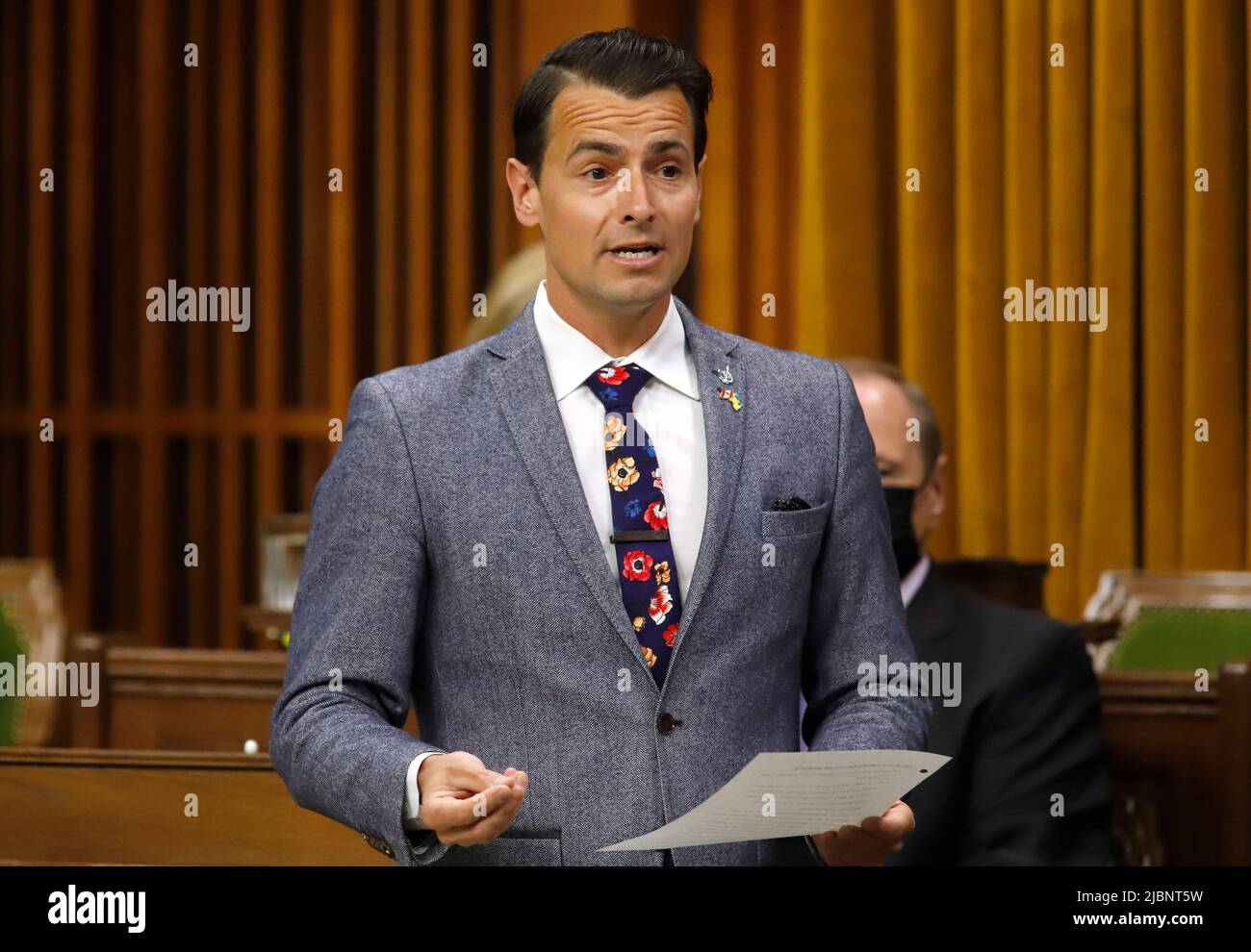 Liberal MP Adam van Koeverden rises during Question Period in the House ...