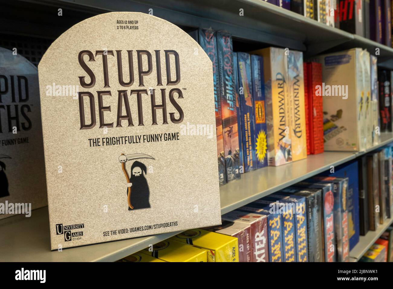 Barnes & Noble Booksellers Game Section, NYC, USA 2022 Stock Photo - Alamy