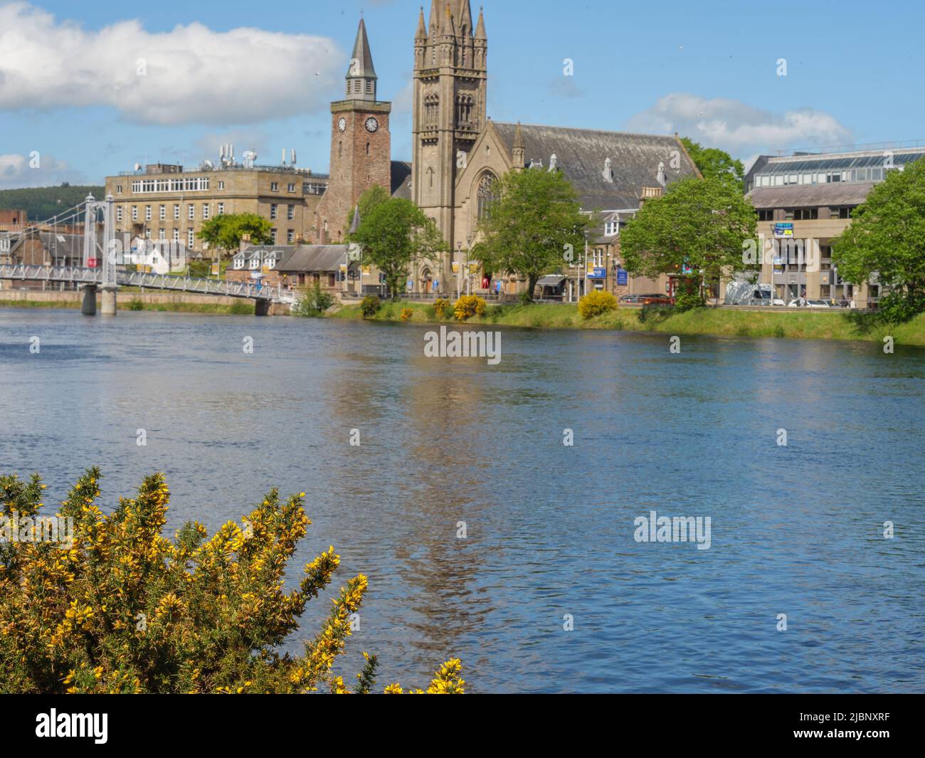 The city of Inverness in Scotland Stock Photo - Alamy