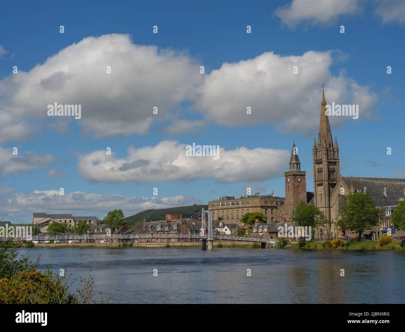 The city of Inverness in Scotland Stock Photo - Alamy