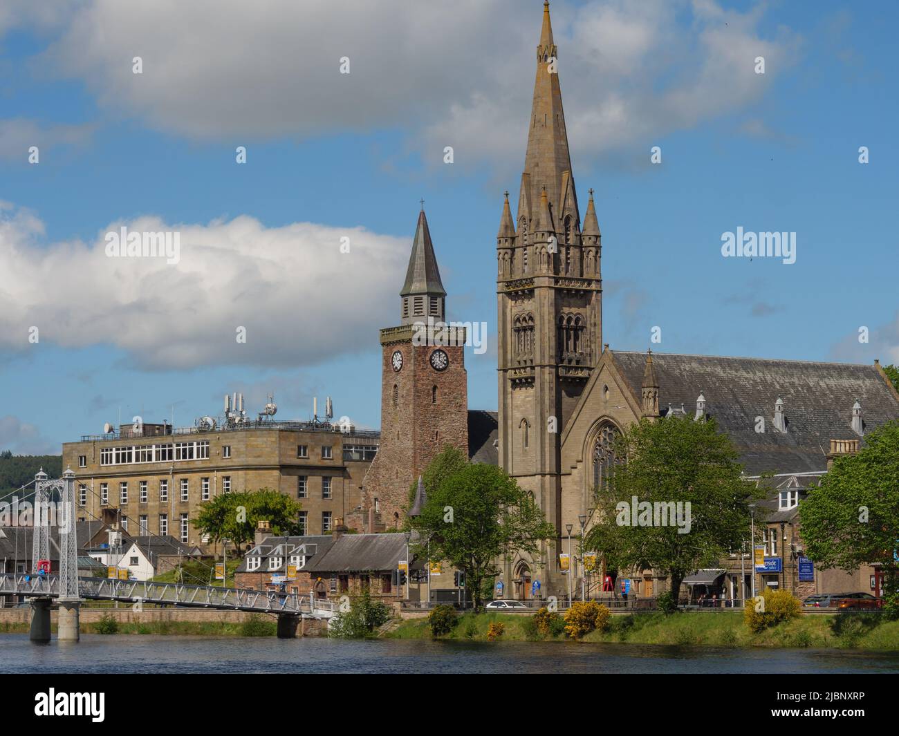 The city of Inverness in Scotland Stock Photo - Alamy