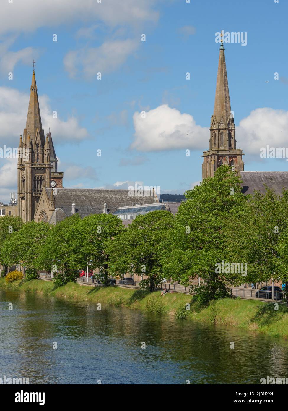 The city of Inverness in Scotland Stock Photo - Alamy