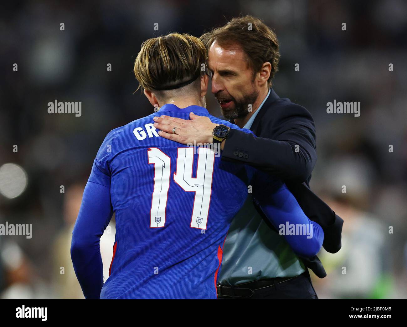 Munich, Germany, 7th June 2022. Gareth Southgate manager of England ...