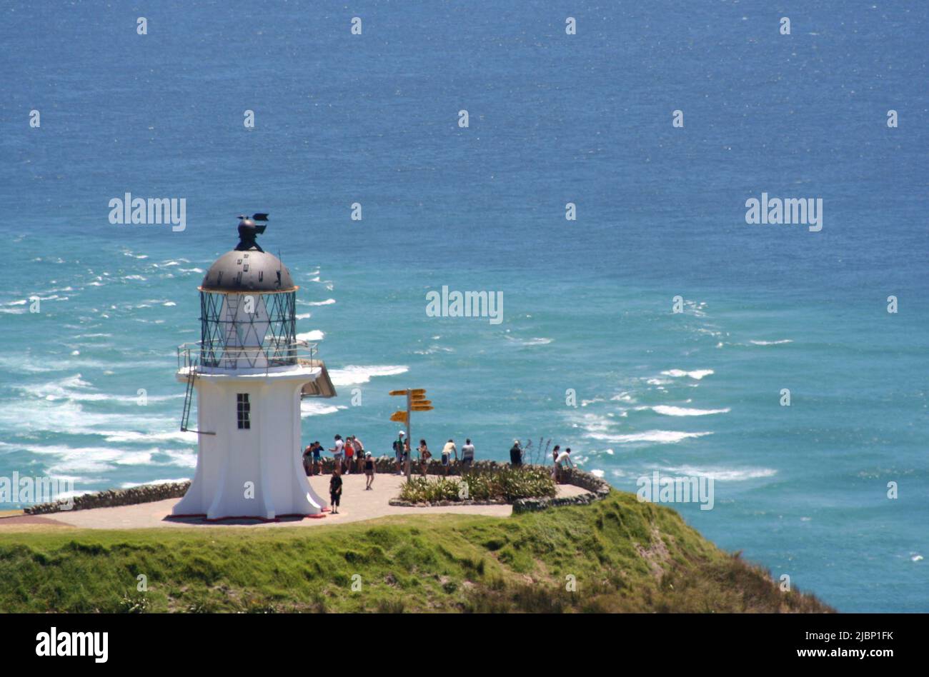 Cape Reinga Lighthouse, Northland, New Zealand Stock Photo - Alamy