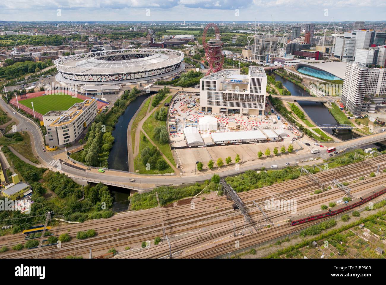London Stadium, Stratford, Newham, London Stock Photo - Alamy