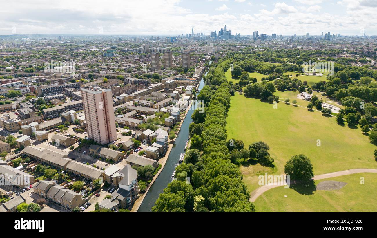 Victoria Park, Bow, Hackney Stock Photo - Alamy
