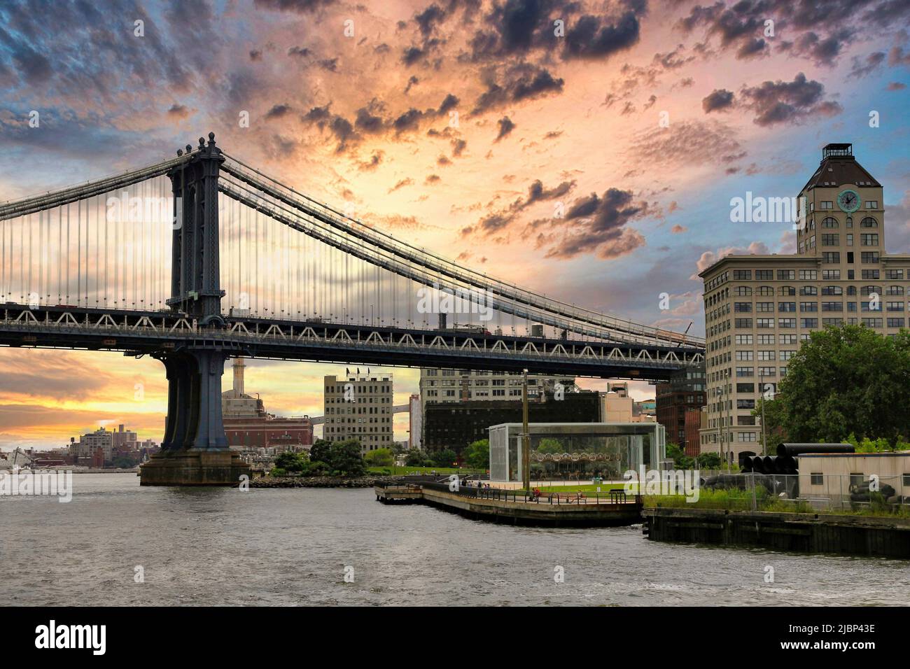 Manhattan view from loft hi-res stock photography and images - Alamy