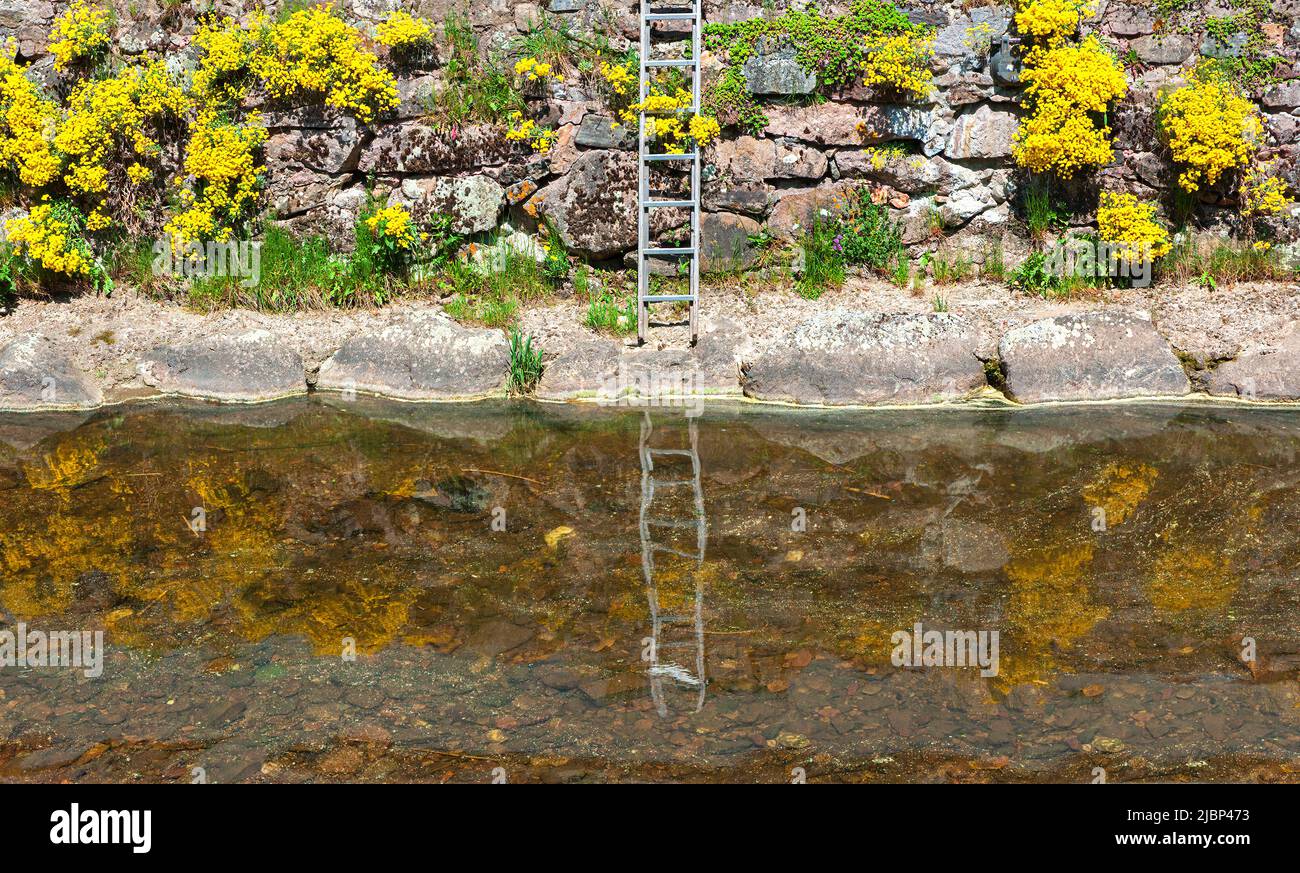 Ladder symbol hi-res stock photography and images - Alamy