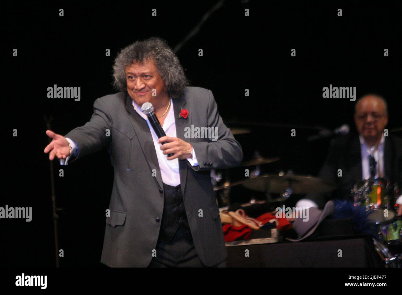 Jorge Falcon, comediante en su show cómico esta noche en el teatro del ...