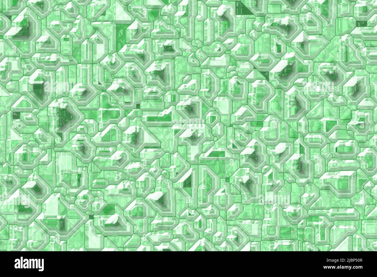 creative green cybernetic electronic pattern digital graphics ...