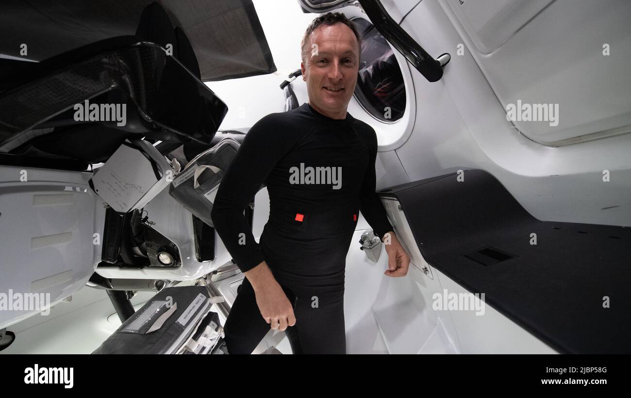 Earth Atmosphere. 5th May, 2022. Crew-3 Mission Specialist Matthias ...