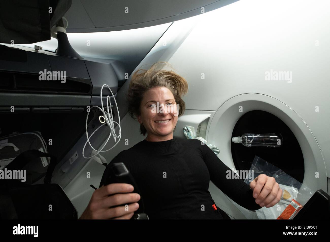 Earth Atmosphere. 5th May, 2022. Crew-3 Mission Specialist Kayla Barron ...