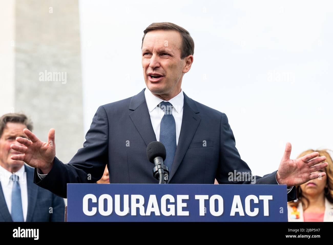 U.S. Senator Chris Murphy (D-CT) speaking at the opening of the ...