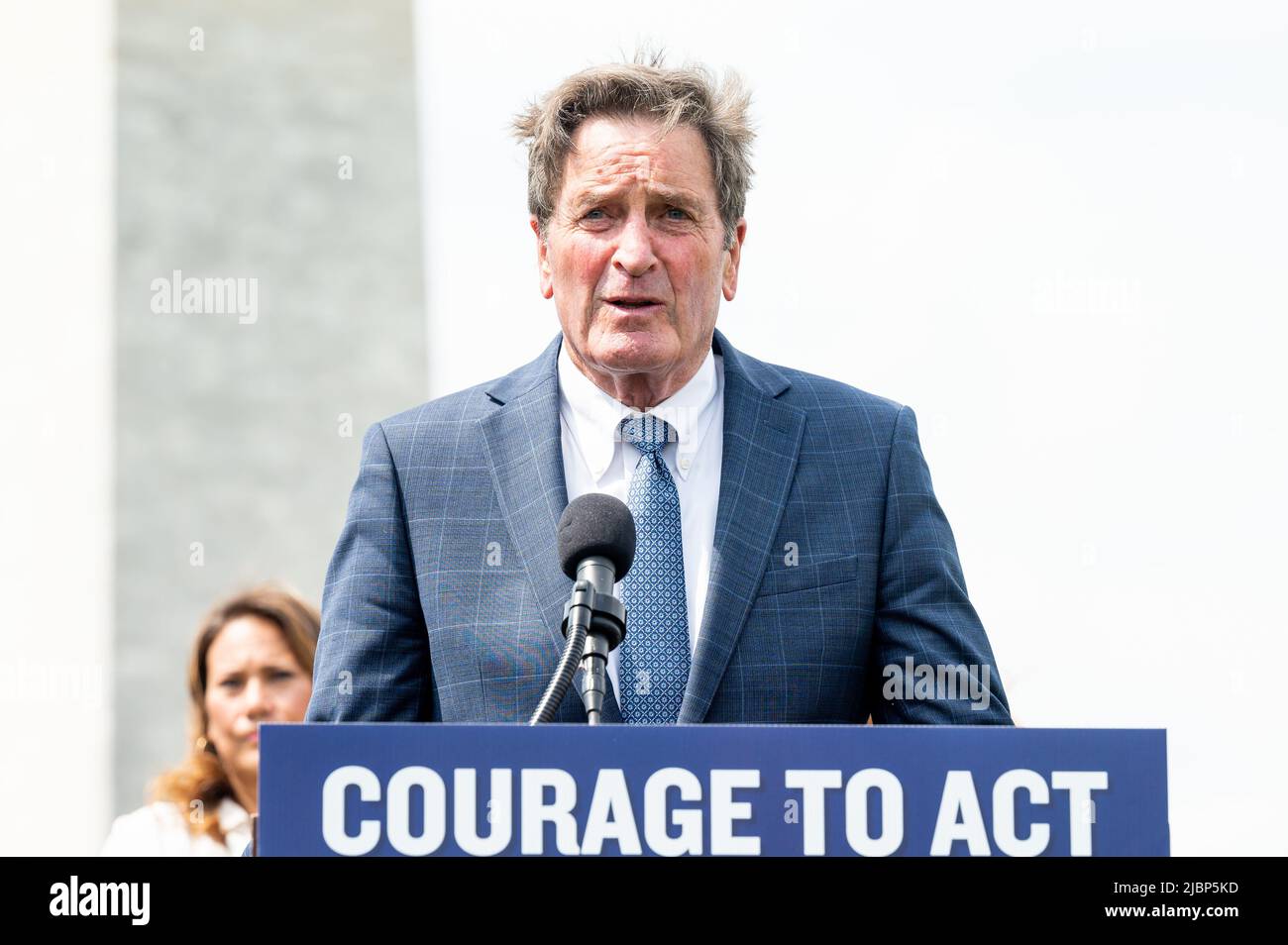 U.S. Representative John Garamendi (D-CA) speaking at the opening of ...