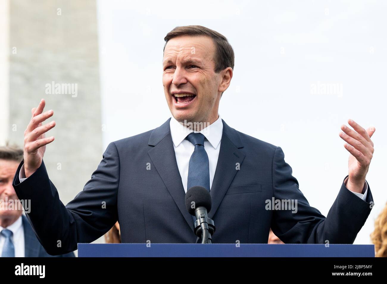 U.S. Senator Chris Murphy (D-CT) speaking at the opening of the ...