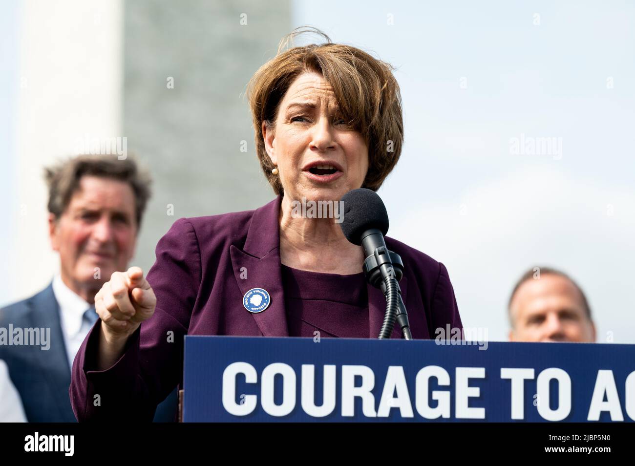 U.S. Senator Amy Klobuchar (D-MN) speaking at the opening of the ...