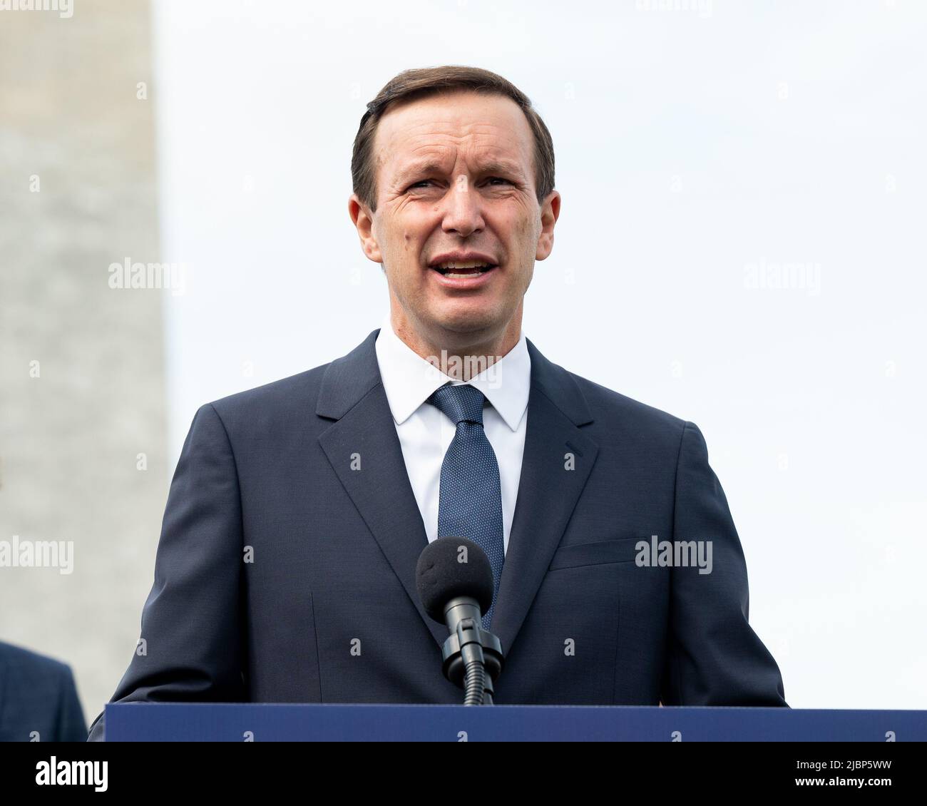 U.S. Senator Chris Murphy (D-CT) speaking at the opening of the ...