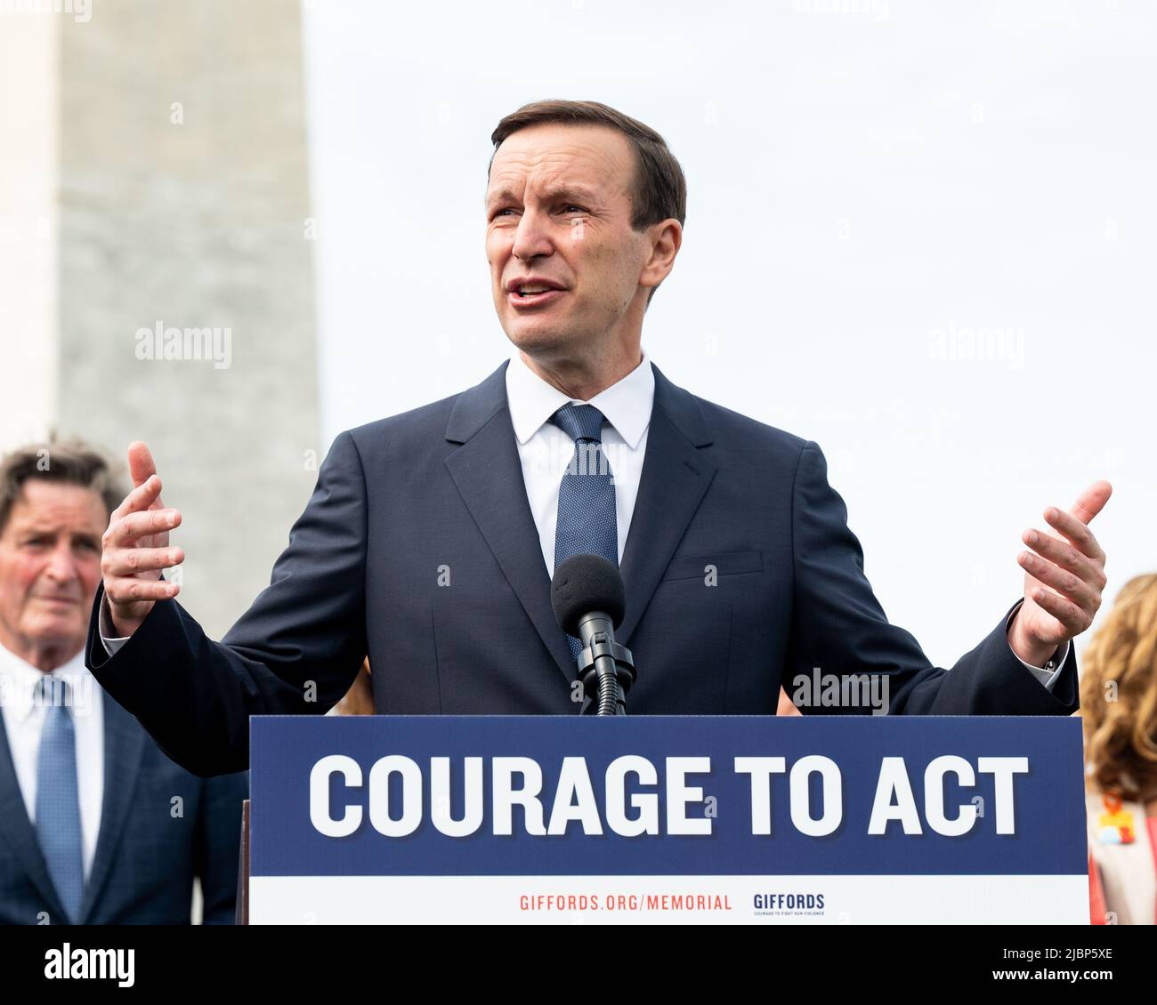 U.S. Senator Chris Murphy (D-CT) speaking at the opening of the ...