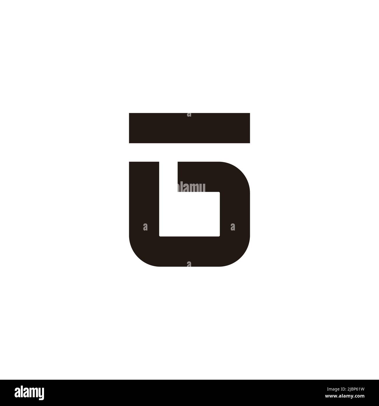 letter g simple geometric line logo vector Stock Vector Image & Art - Alamy