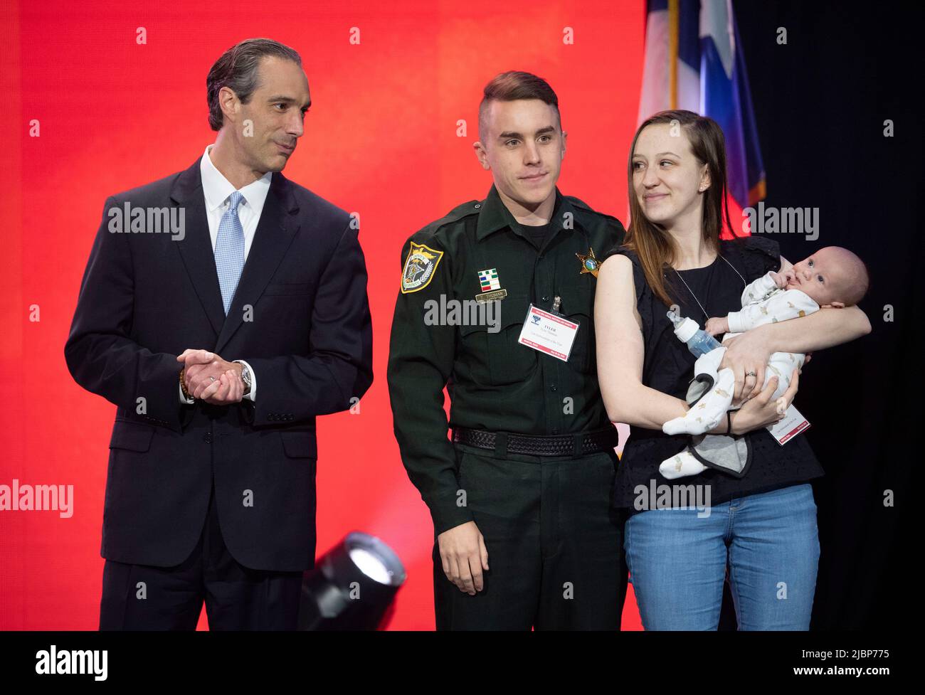 Sheriffs deputy winning award hi-res stock photography and images - Alamy