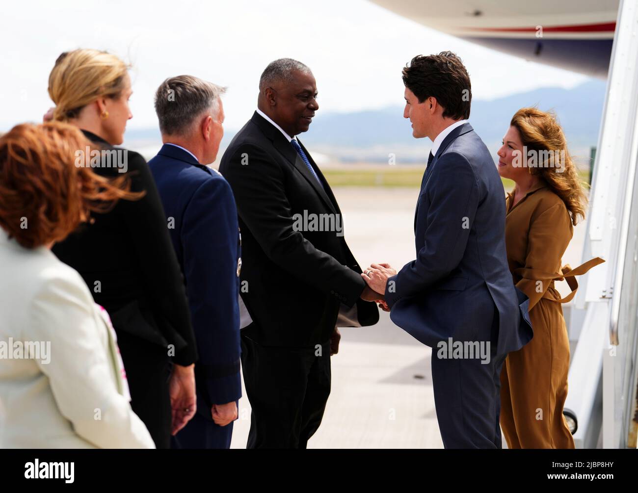 Colorado Springs, Colo., on Tuesday, June 7, 2022, Prime Minister ...