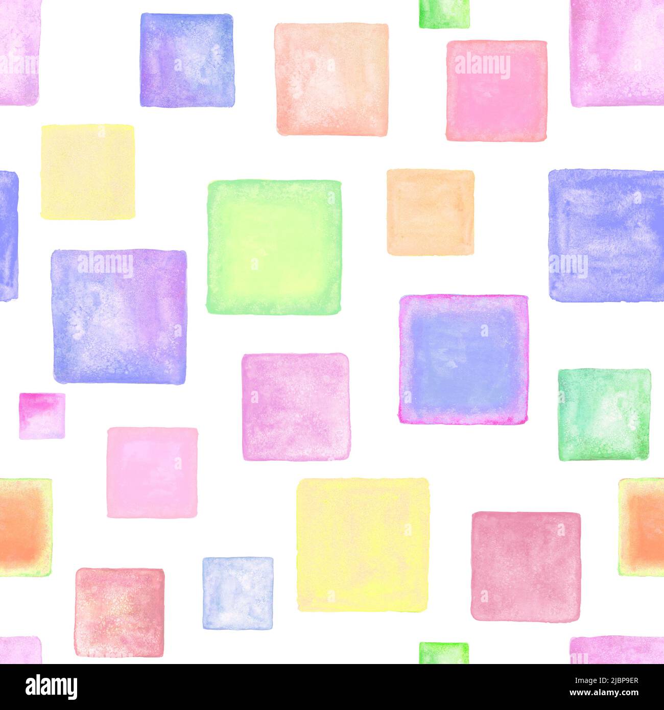 Contemporary art seamless pattern background. Abstract grunge square ...