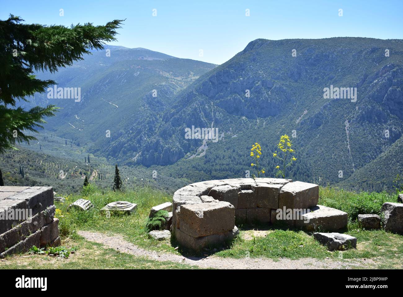 Delphi view hi-res stock photography and images - Alamy