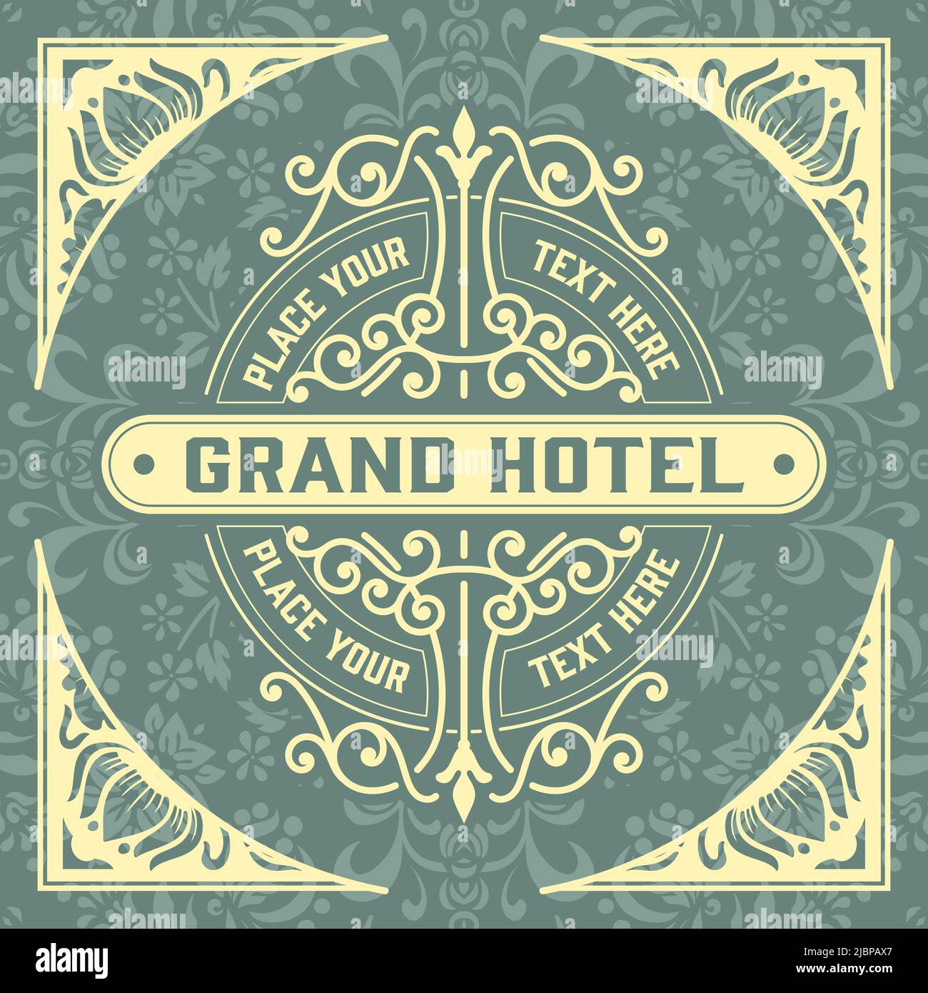 Western card with vintage style Stock Vector Image & Art - Alamy