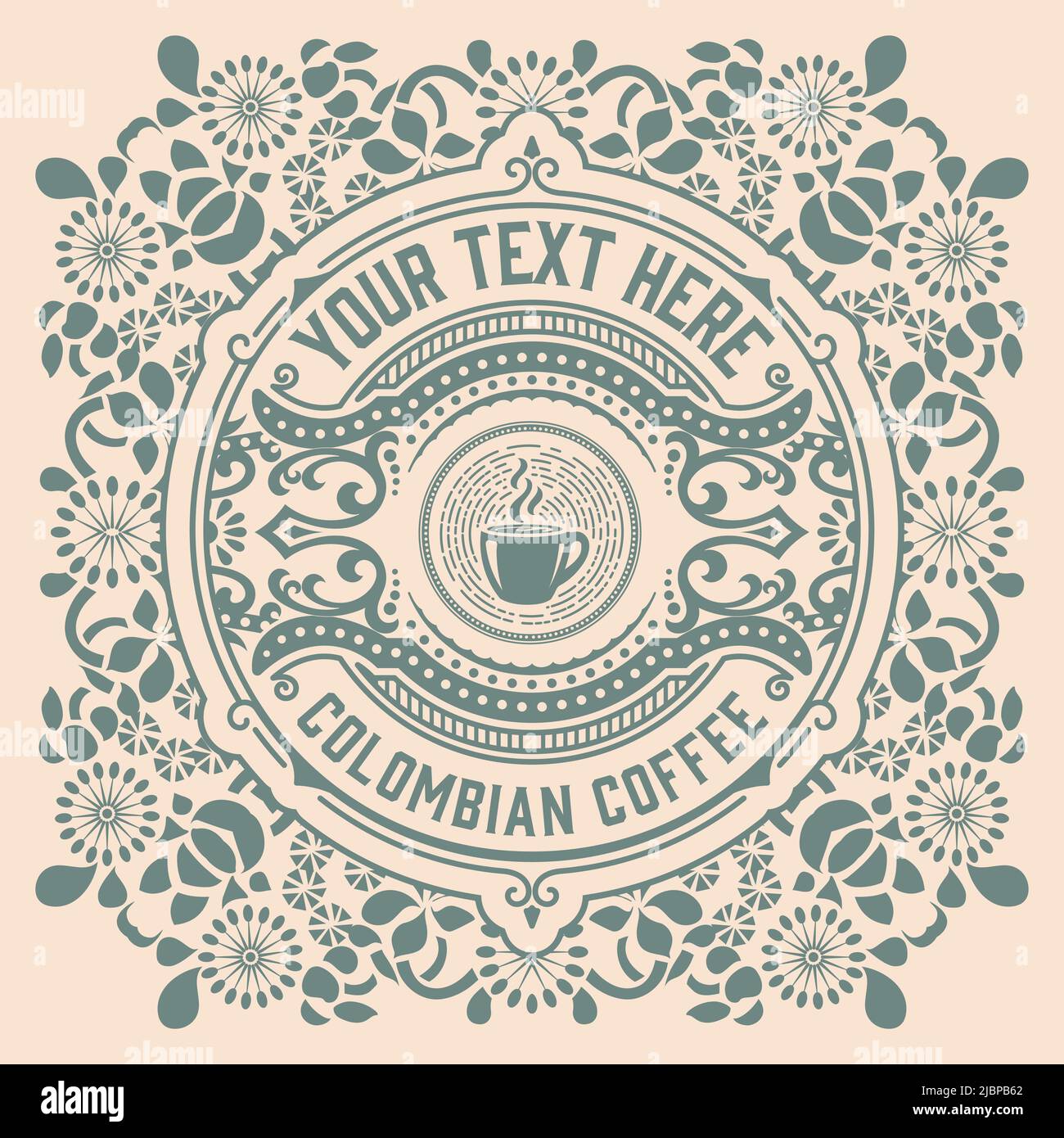 Vector, Coffee Shop label for cafe business Stock Vector Image & Art ...