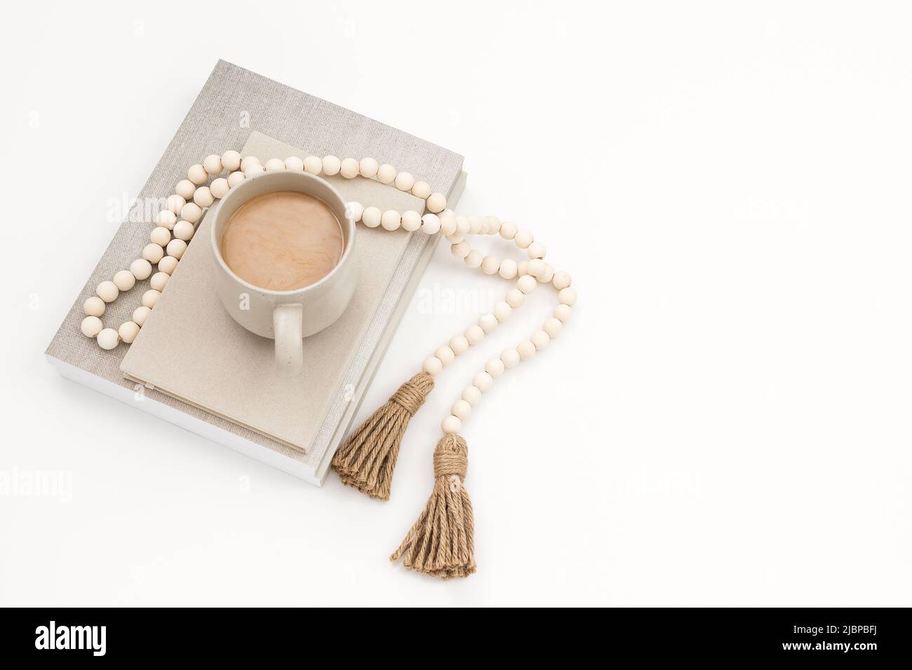Minimalist Boho Styled Desk Workspace Stock Photo - Alamy