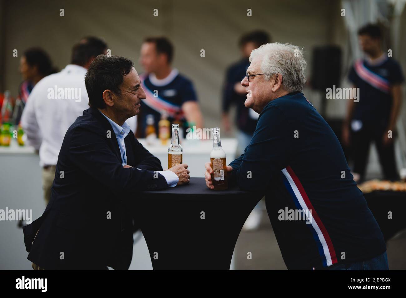 FILLON Pierre (fra), President of ACO, NICOLET Jacques portrait during ...