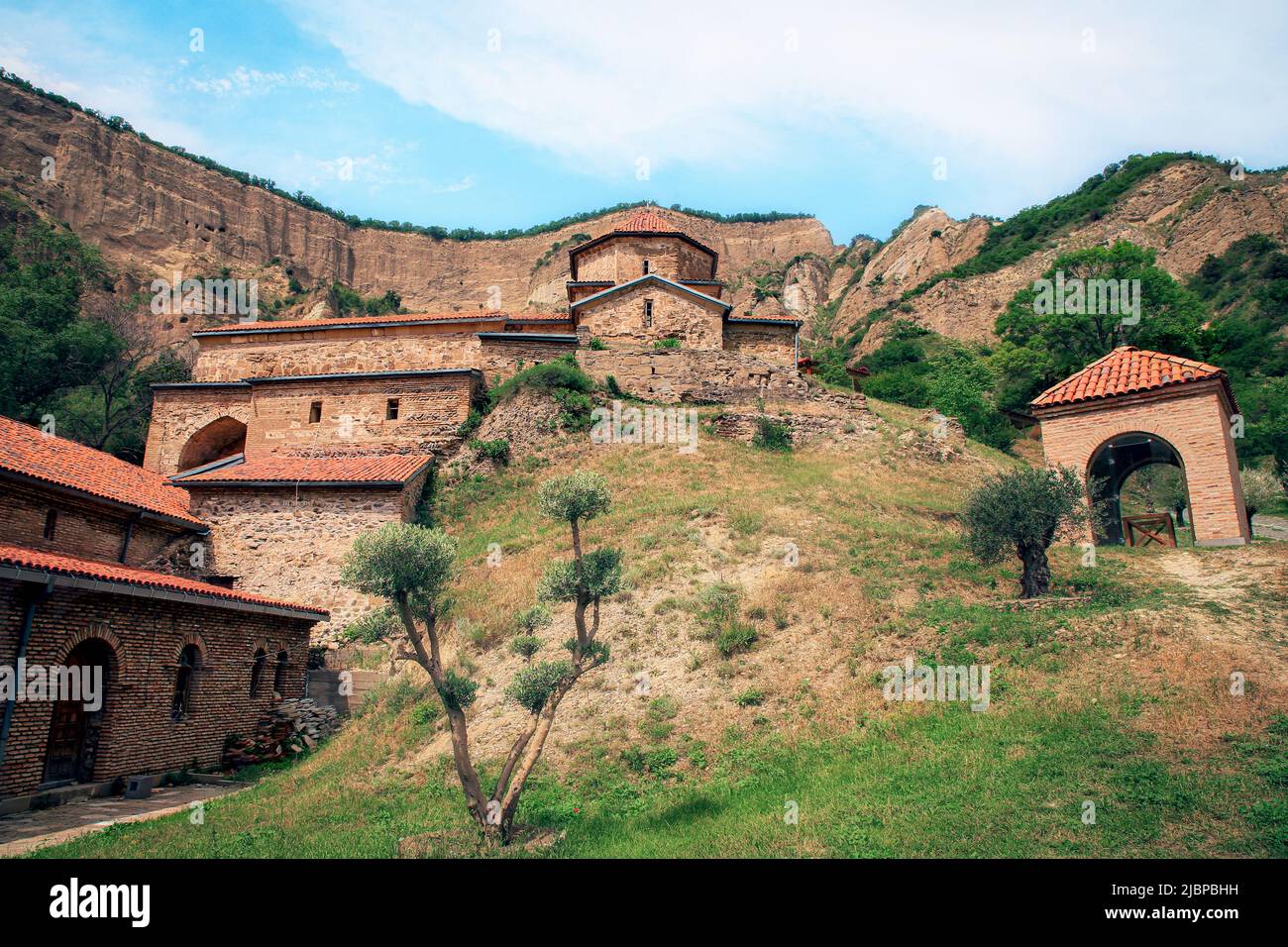 Mtskheta, Georgia. The Picturesque View Of Shiomgvime Or Shio-Mgvime ...