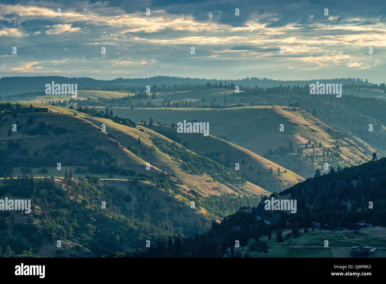 USA; Oregon; Columbia River Gorge; Rowena Plateau Loop Stock Photo - Alamy