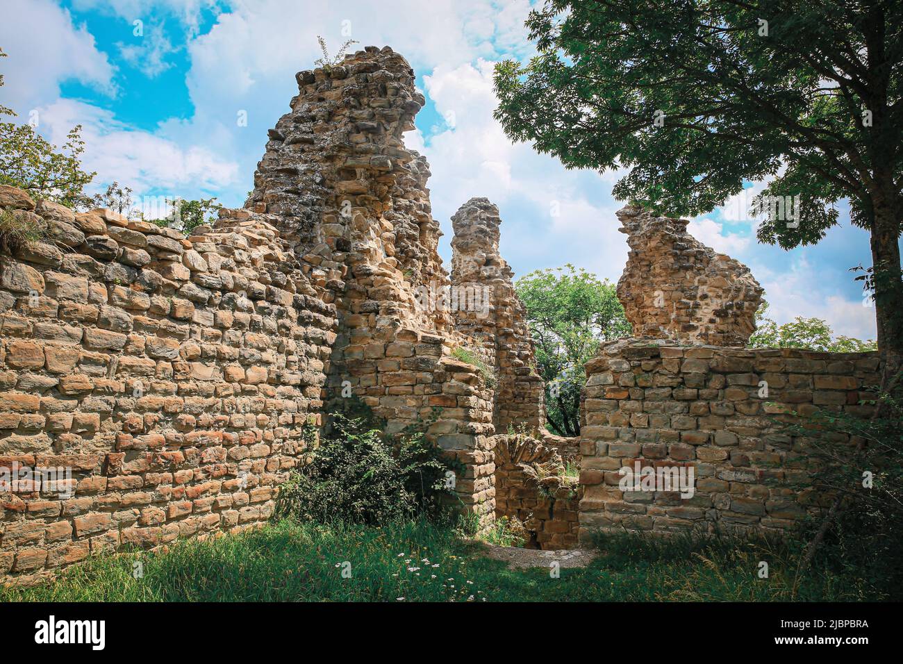 Ruins of the ancient Ujarma fortress, Georgia Stock Photo - Alamy