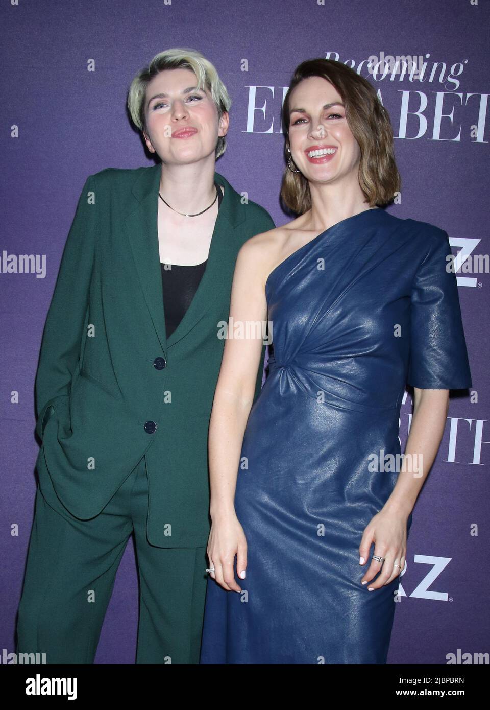 New York, NY, USA. 7th June, 2022. Anya Reiss and Jessica Raine at the ...