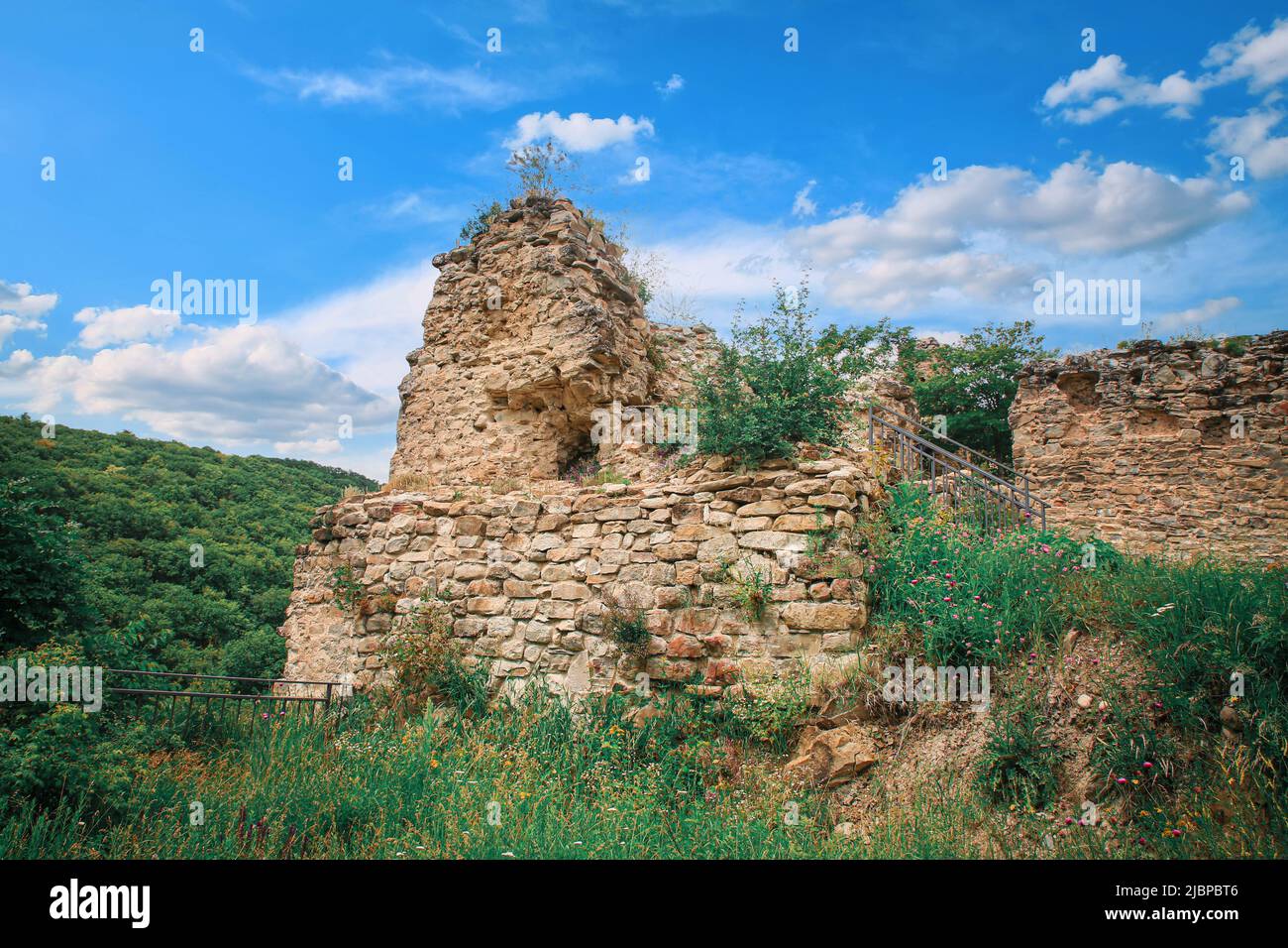 Ruins of the ancient Ujarma fortress, Georgia Stock Photo - Alamy