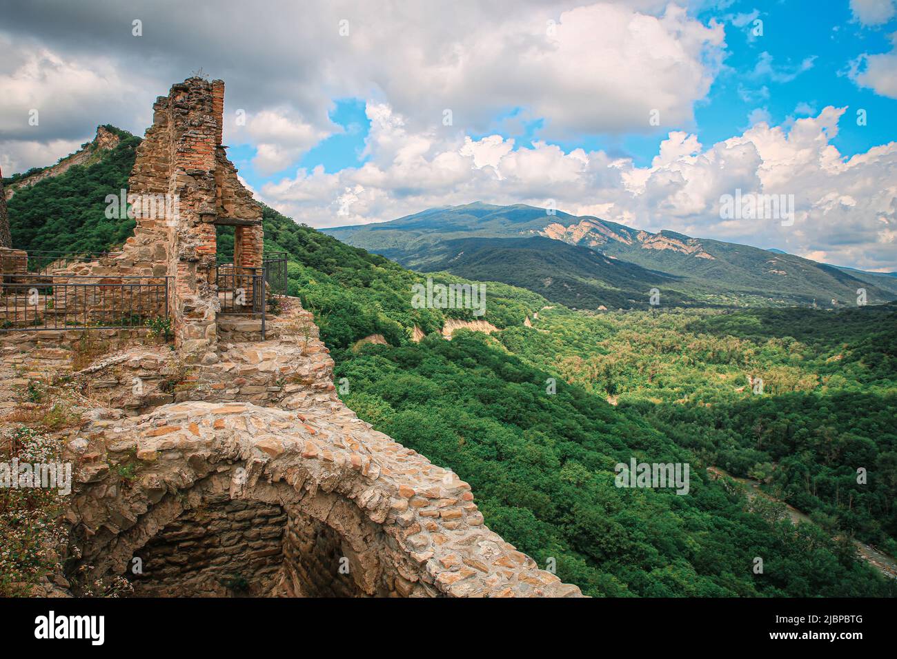 Ruins of the ancient Ujarma fortress, Georgia Stock Photo - Alamy
