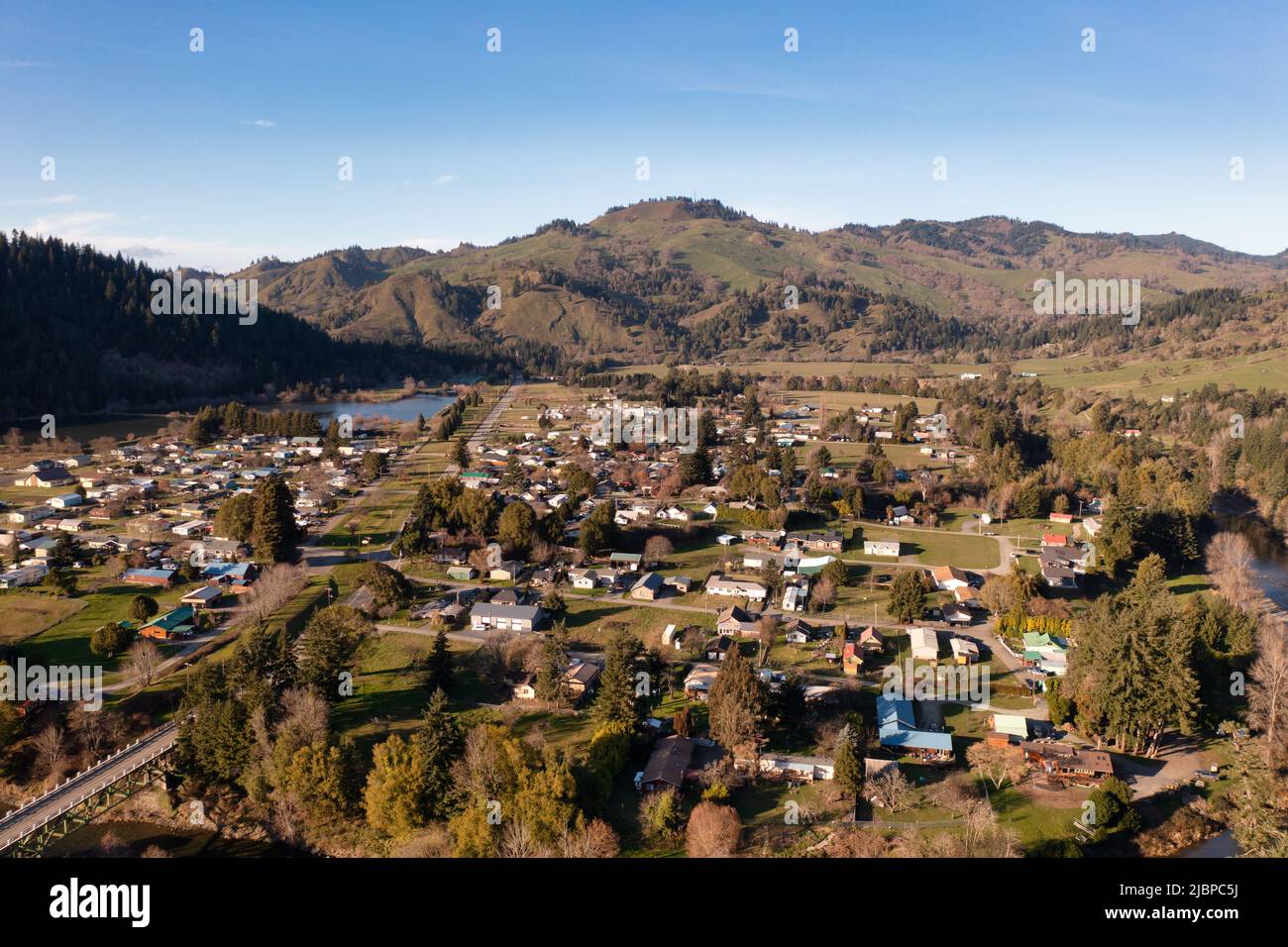 City of Powers, Oregon in the Rogue River Siskiyou National Forest ...