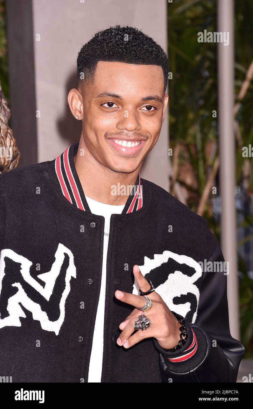 HOLLYWOOD, CA - JUNE 06: Jabari Banks attends the Los Angeles premiere ...