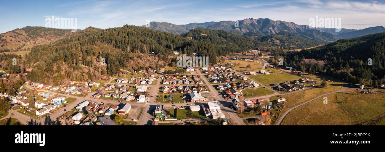 City of Powers, Oregon in the Rogue River Siskiyou National Forest ...