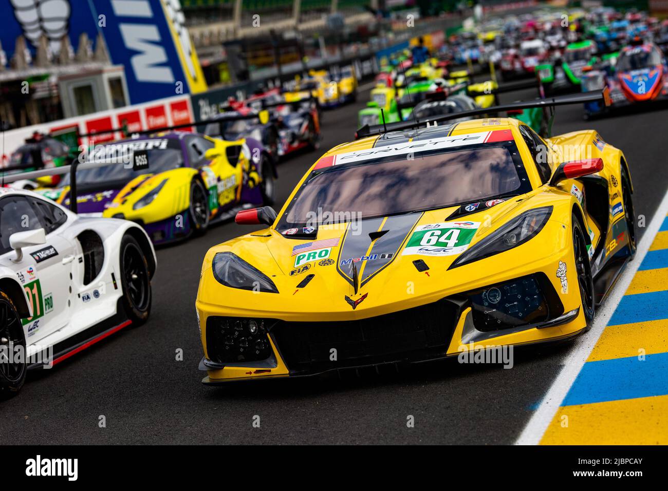 64 MILNER Tommy (usa), TANDY Nick (gbr), SIMS Alexander (ger), Corvette ...