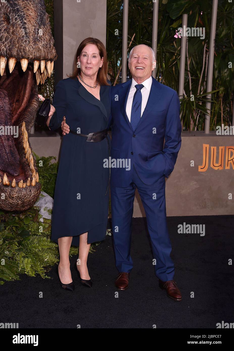 HOLLYWOOD, CA - JUNE 06: (L-R) Kathleen Kennedy and Frank Marshall ...