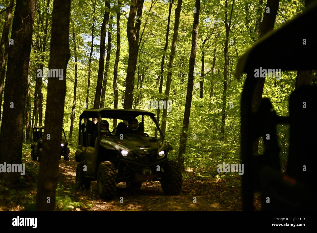 UTV (Utility Terrain Vehicles) 4x4 being driven off-road at Road ...